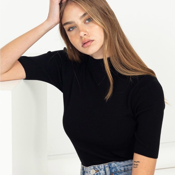 HYFVE | Sweaters | Hyfve Mock Neck Sweater Top Available In Medium ...